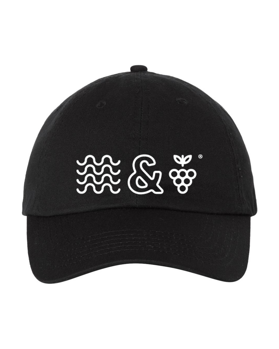 Wave & Grape Golf Hat – Lakes and Grapes